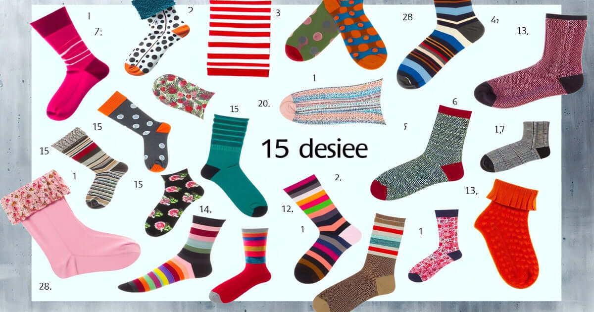 15 Ways Fun and Quirky Sock Designs Are Making a Fashion Statement ...