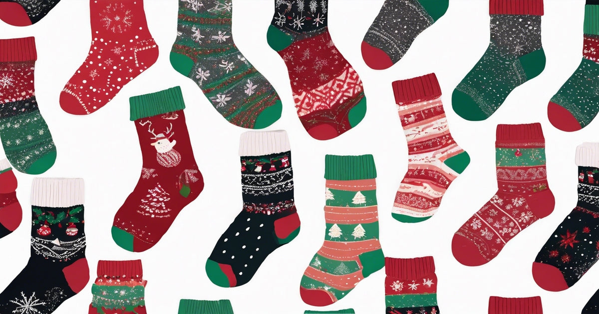 Christmas Socks Women's | Festive Patterns & Styling Tips | Incorporate ...