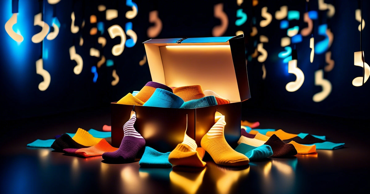 Mystery Sock Box | Surprise Selection | High-quality Socks | Vibrant ...