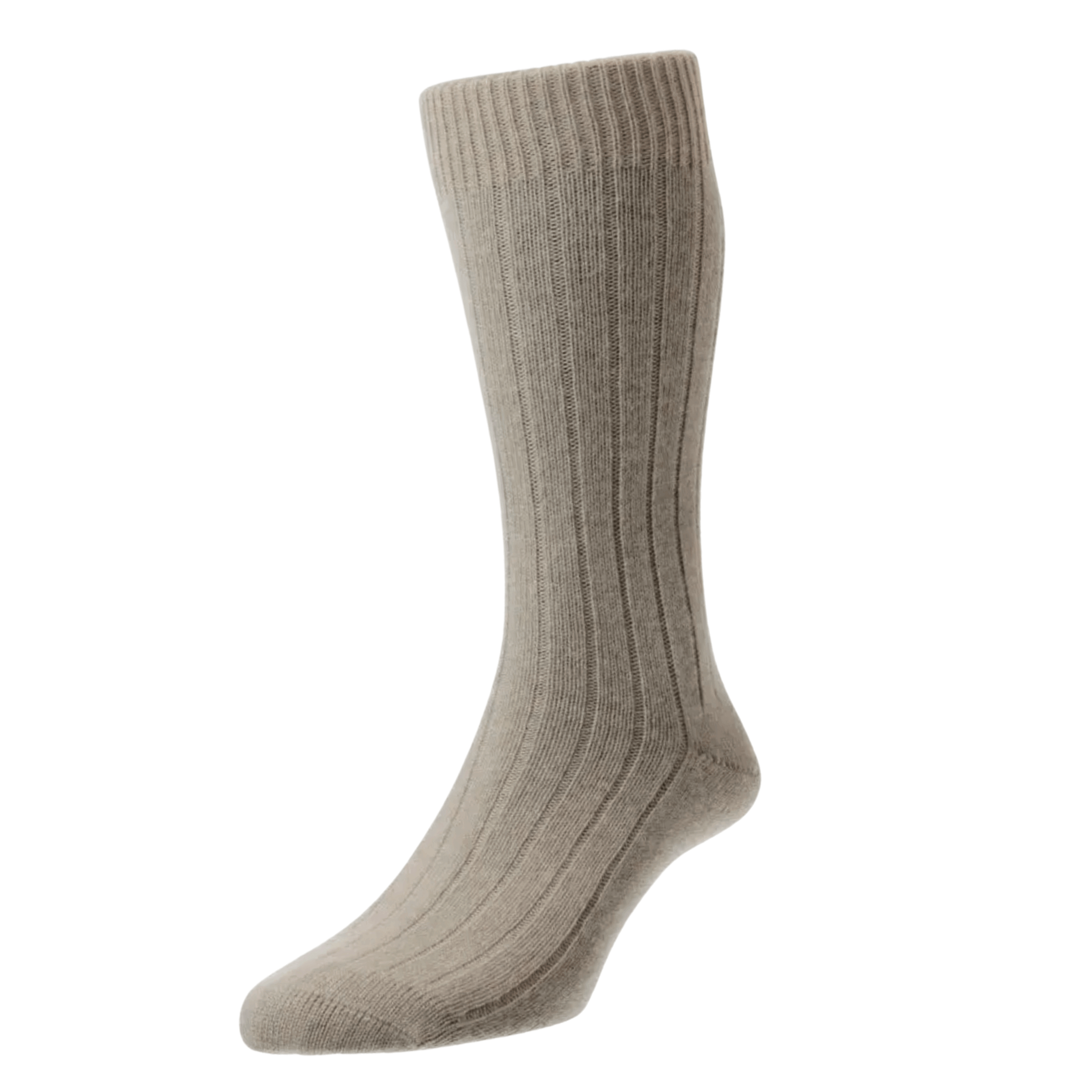 Beige cashmere socks | luxury men’s socks | ribbed cashmere socks ...