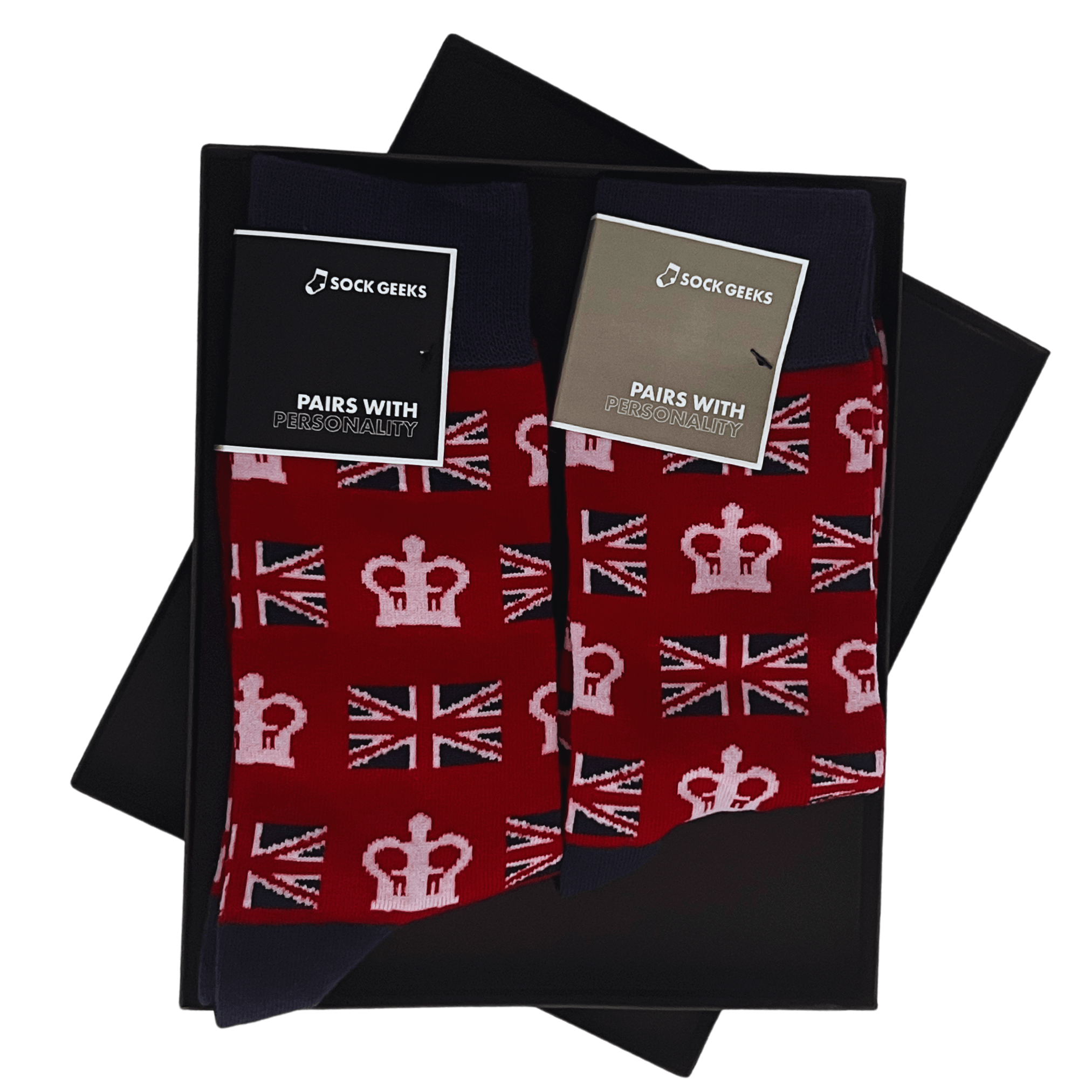 Luxury gift box | Organic cotton socks | Royal crown socks – Sock Geeks