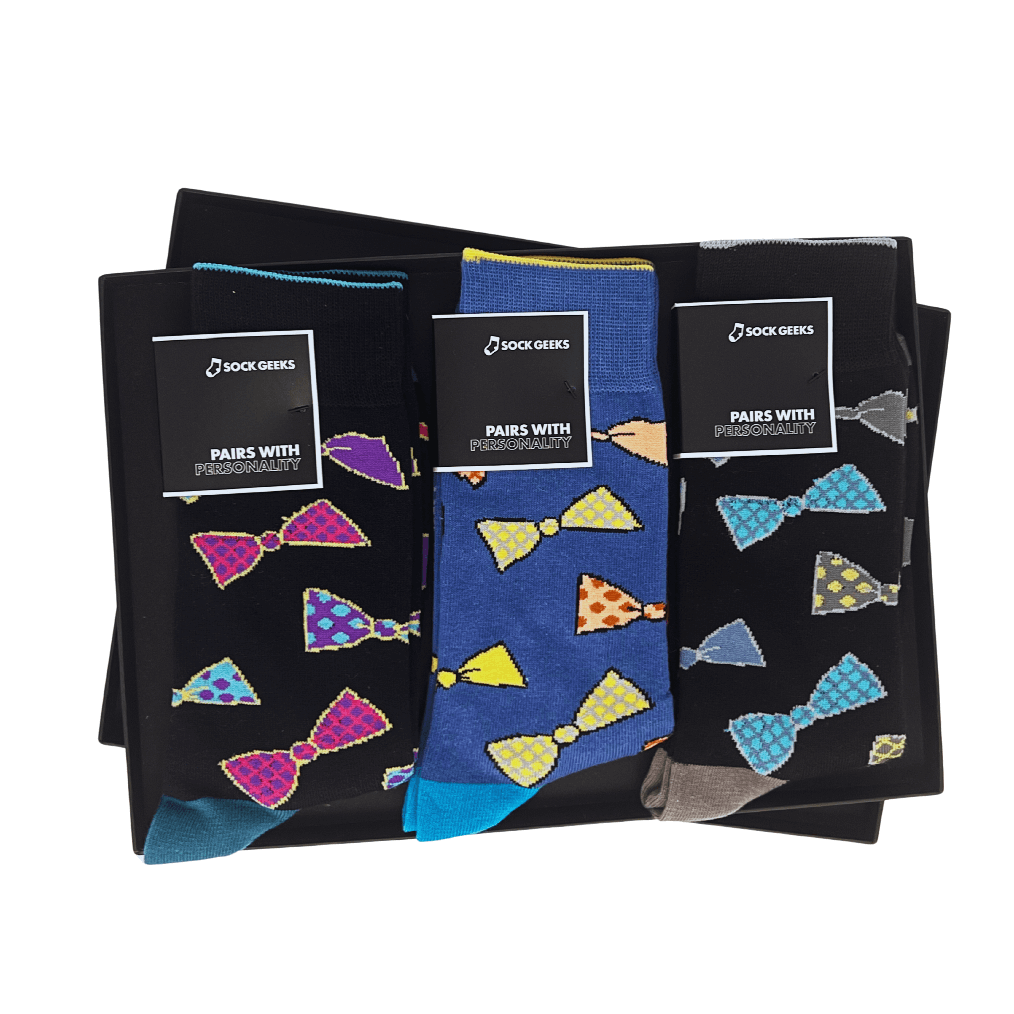 Bow Tie Patterned Socks | Cotton Sock Collection | Premium Cotton Socks ...