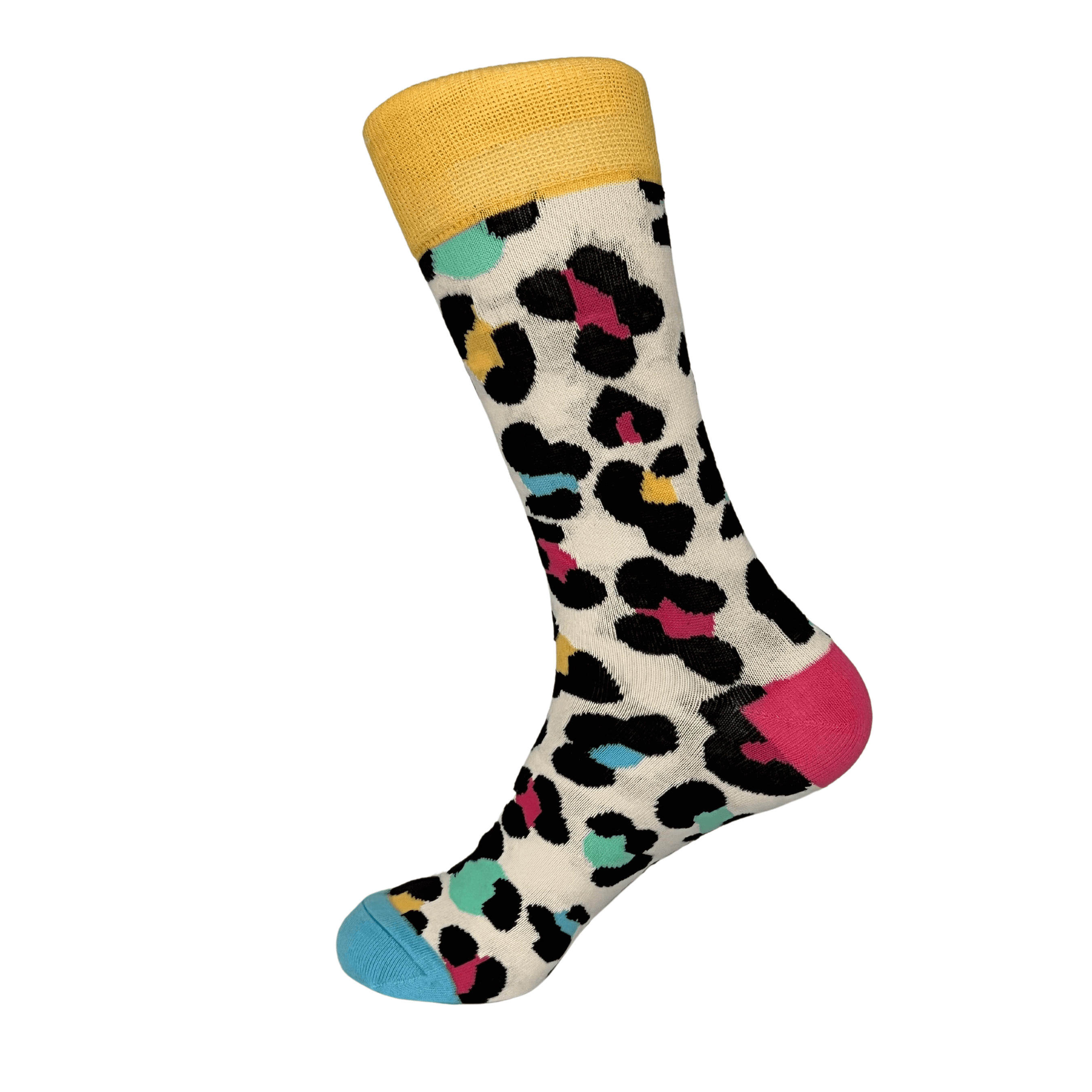 Leopard Print Cotton Socks | Savannah Collection | Sock Geeks