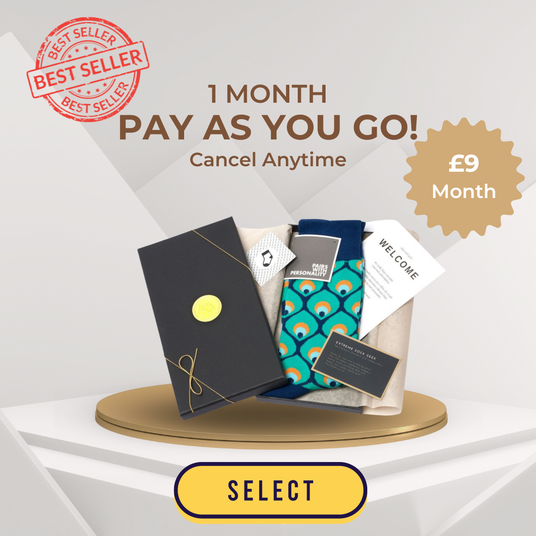 Personalized Sock Subscription Box | Sock Geeks UK